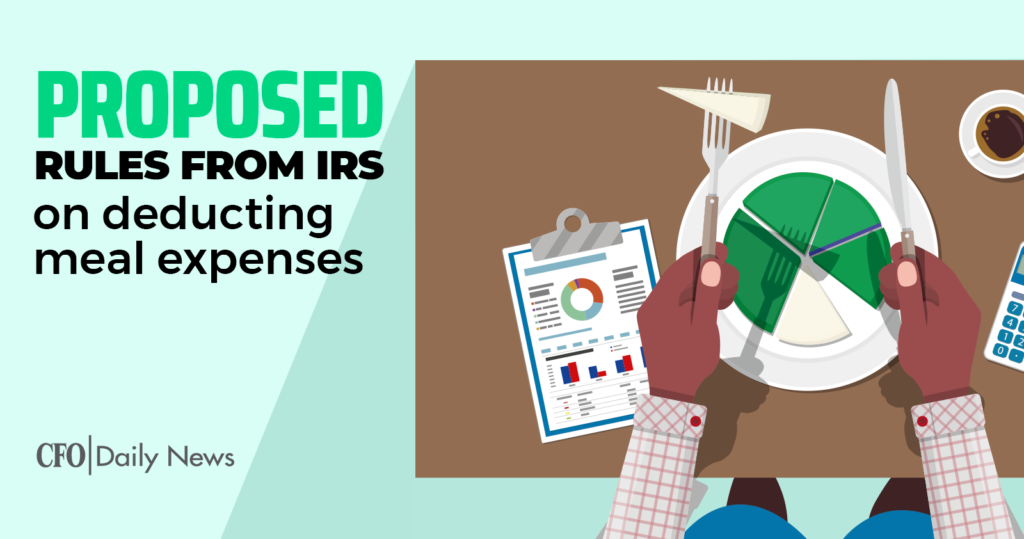 UPDATE: Proposed rules from IRS on deducting meal expenses ...