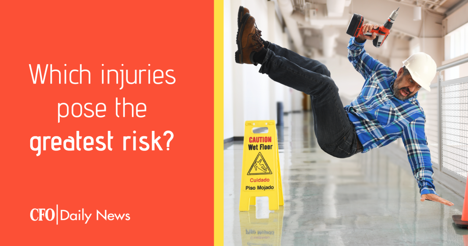 The top 10 workplace injuries costing employers $1B a week